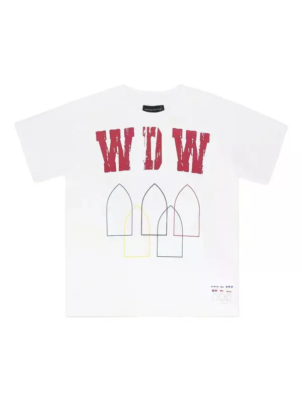 WHO DECIDES WAR Short-sleeve T-shirt - White