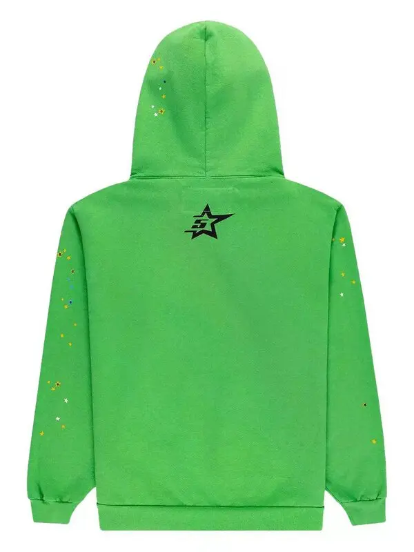 SP5DER Punk V2 Hoodie - Green