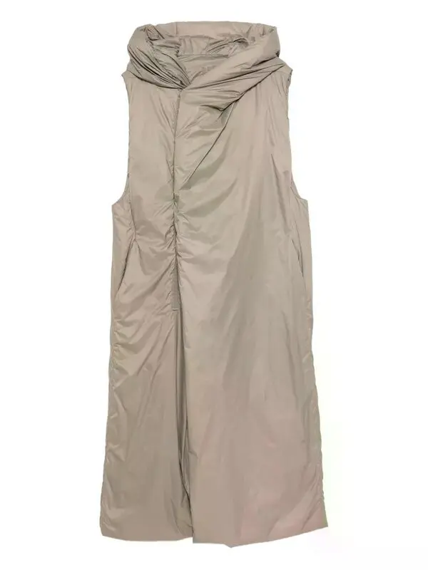 Rick Owens Hooded Sleeveless Coat