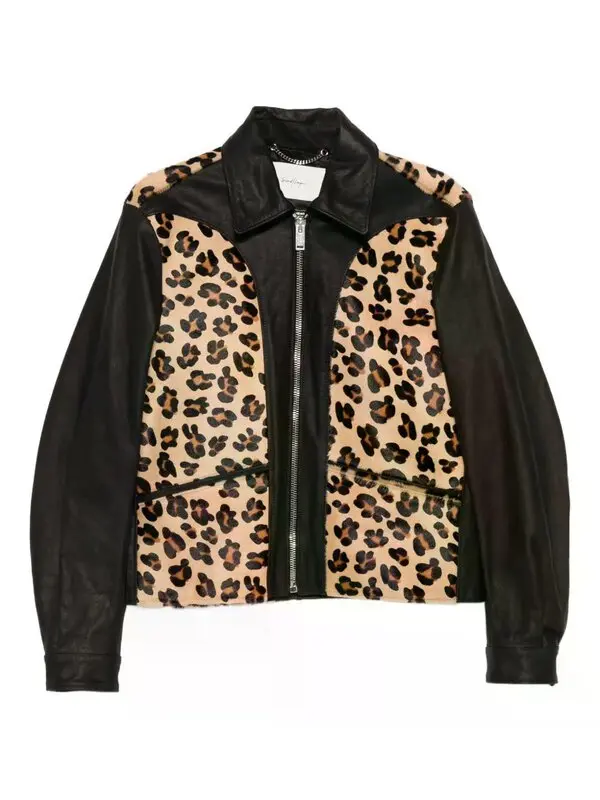 SECOND / LAYER Phreak Leopard-print Jacket