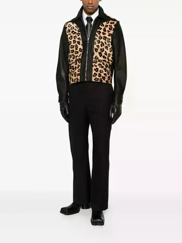 SECOND / LAYER Phreak Leopard-print Jacket