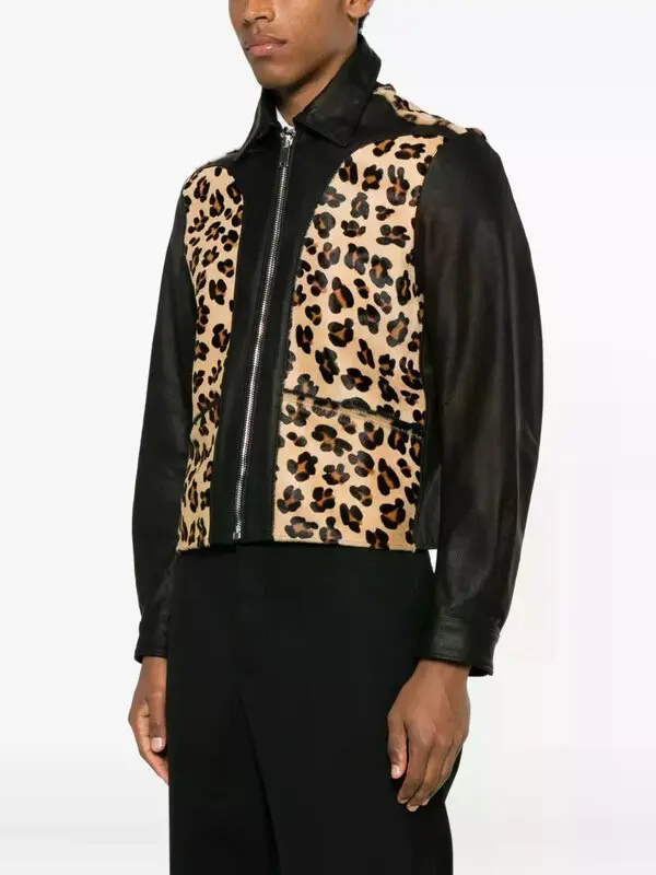 SECOND / LAYER Phreak Leopard-print Jacket