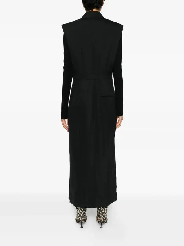 FRENKEN Tux Button Lapel Dress