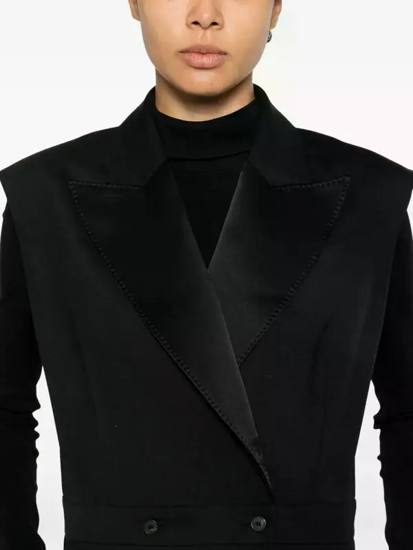 FRENKEN Tux Button Lapel Dress