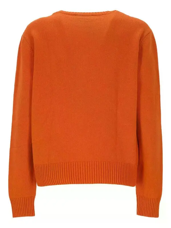 Fiorucci Logo-appliqué Knit Sweater
