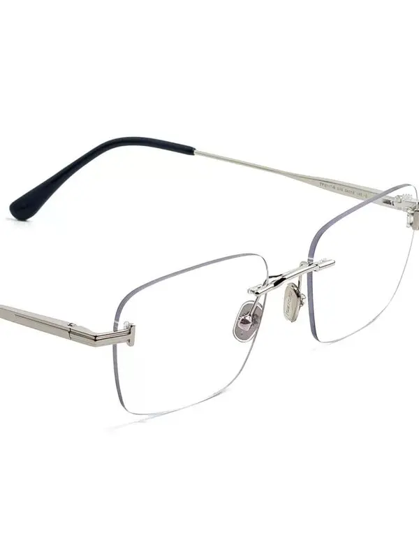 TOM FORD Rectangle Glasses - Silver