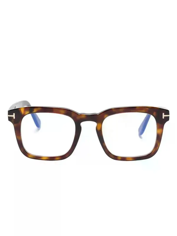 TOM FORD Square-frame Glasses - Brown