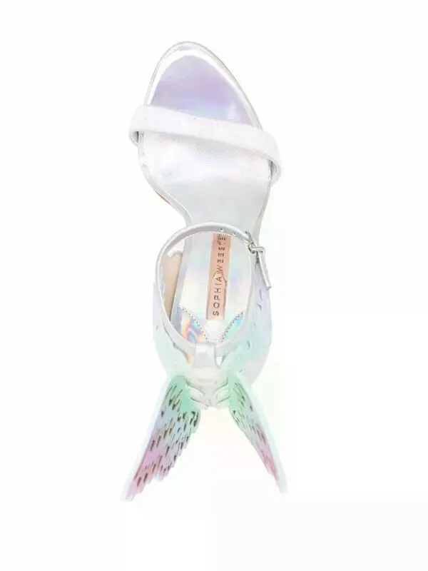 SOPHIA WEBSTER Evangeline Holographic Stiletto Sandals