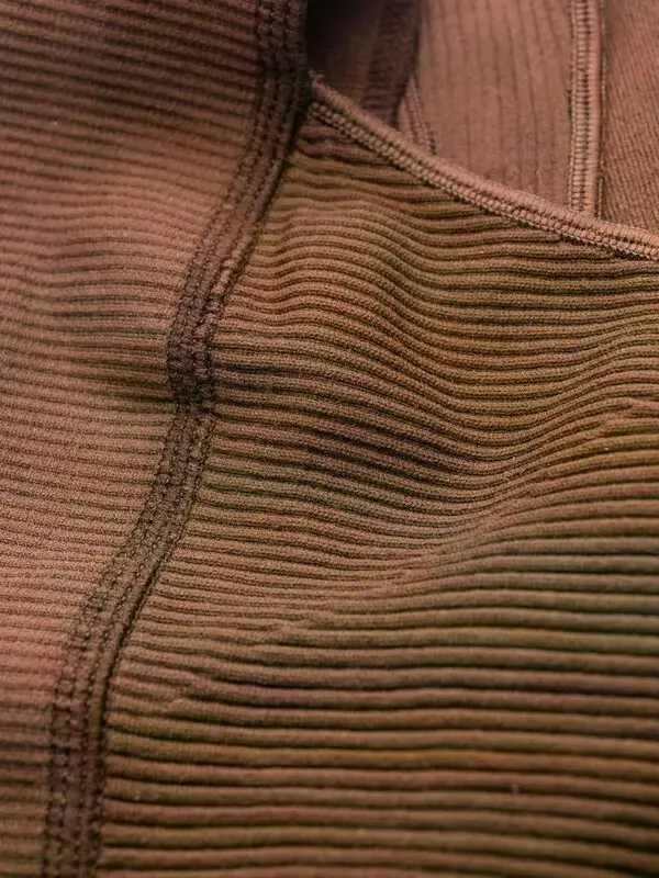 ANDREĀDAMO Fine-ribbed High-waisted Thong