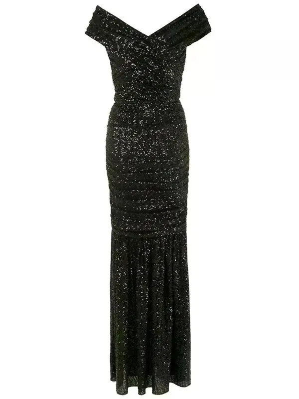 Dolce & Gabbana Sequin-embellished Fishtail Gown