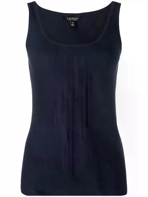 Ralph Lauren Sleeveless Scoop-neck Top