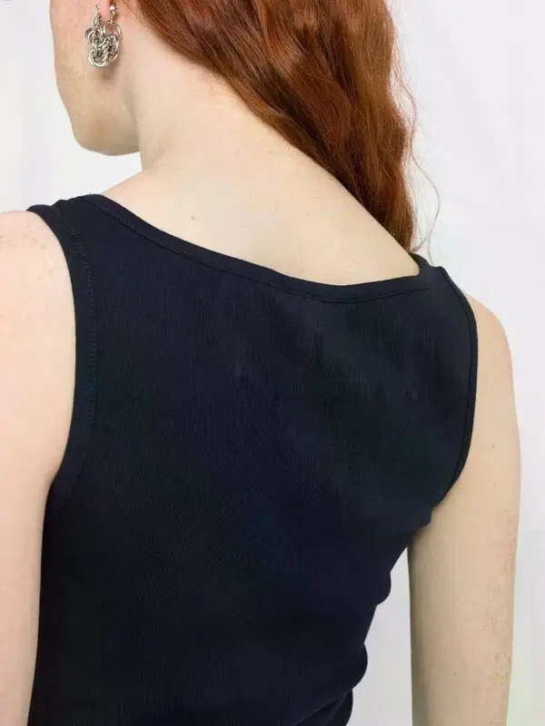 Ralph Lauren Sleeveless Scoop-neck Top