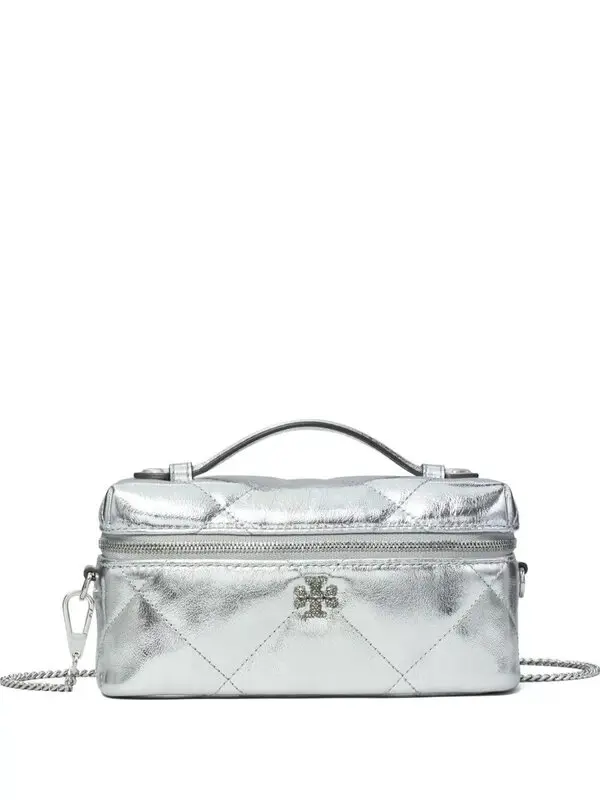 Tory Burch Kira Vanity Crossbody Bag - Silver