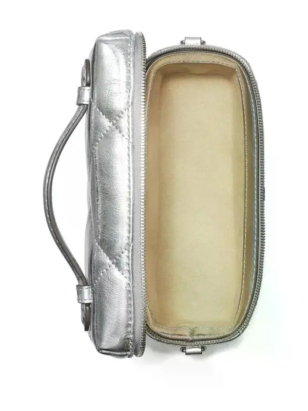 Tory Burch Kira Vanity Crossbody Bag - Silver