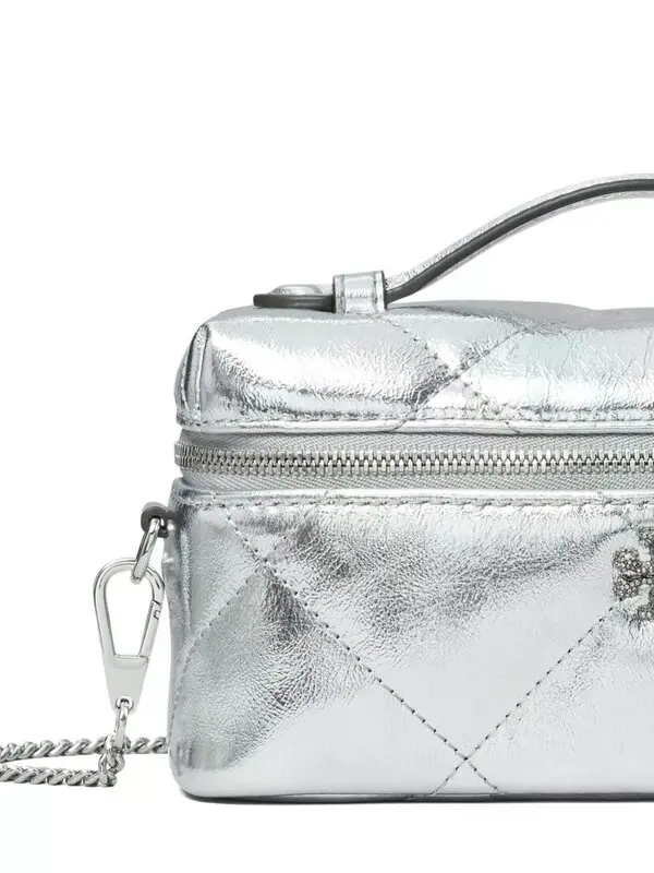 Tory Burch Kira Vanity Crossbody Bag - Silver