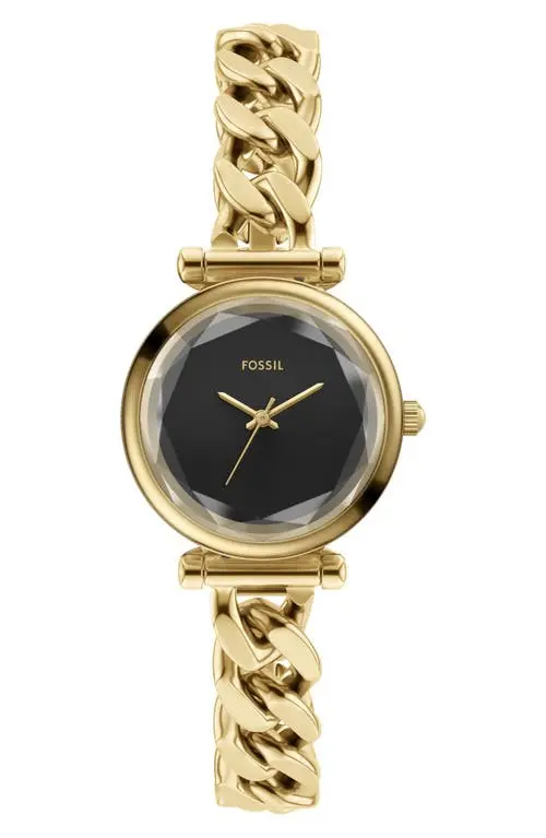 Fossil Mini Bracelet Watch - Gold Black