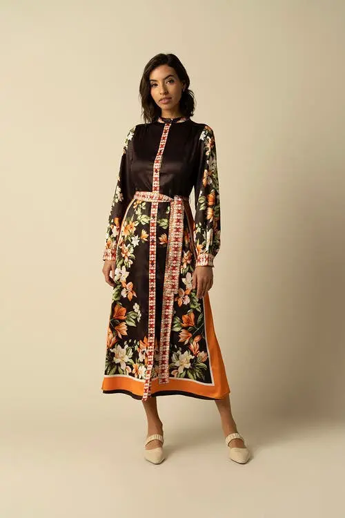 RAISHMA Kiara Dress - Brown