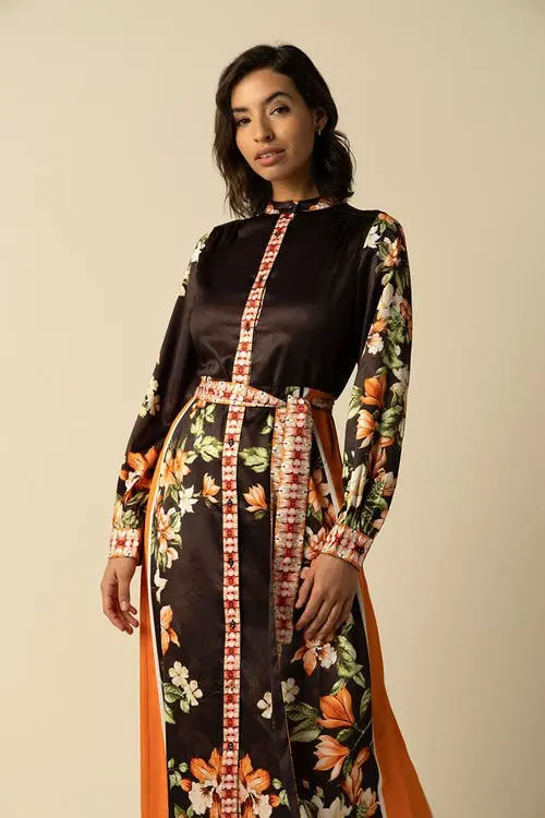 RAISHMA Kiara Dress - Brown