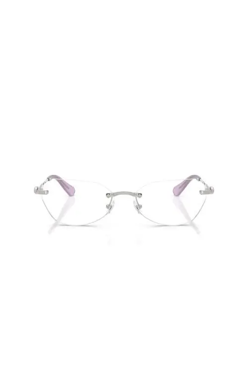 SWAROVSKI 58mm Irregular Optical Glasses - Silver