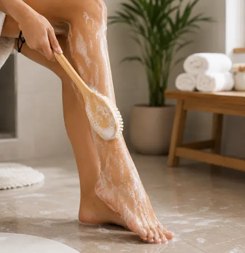 PURSONIC Bath Body Brush With Long Handle