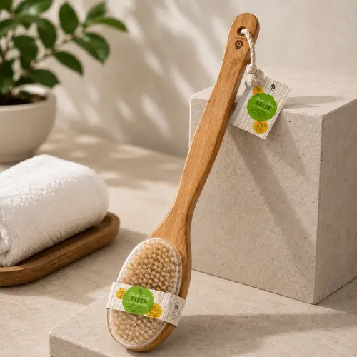 PURSONIC Bath Body Brush With Long Handle