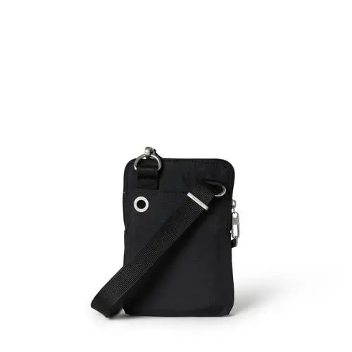 BAGGALLINI Securtex Anti-theft Activity Small Crossbody Bag - Black
