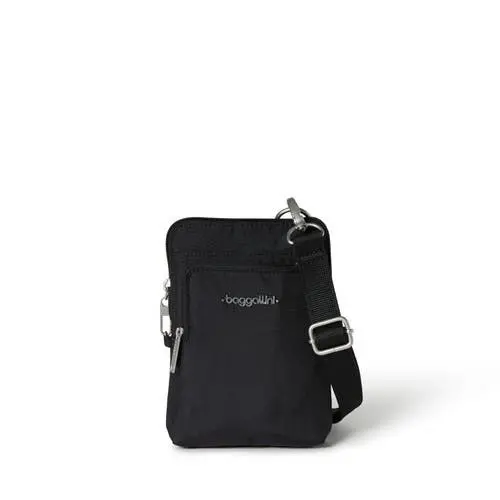 BAGGALLINI Securtex Anti-theft Activity Small Crossbody Bag - Black