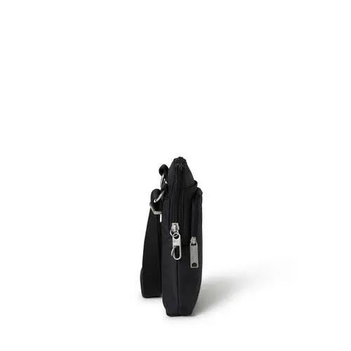 BAGGALLINI Securtex Anti-theft Activity Small Crossbody Bag - Black