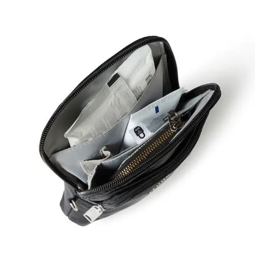 BAGGALLINI Securtex Anti-theft Activity Small Crossbody Bag - Black