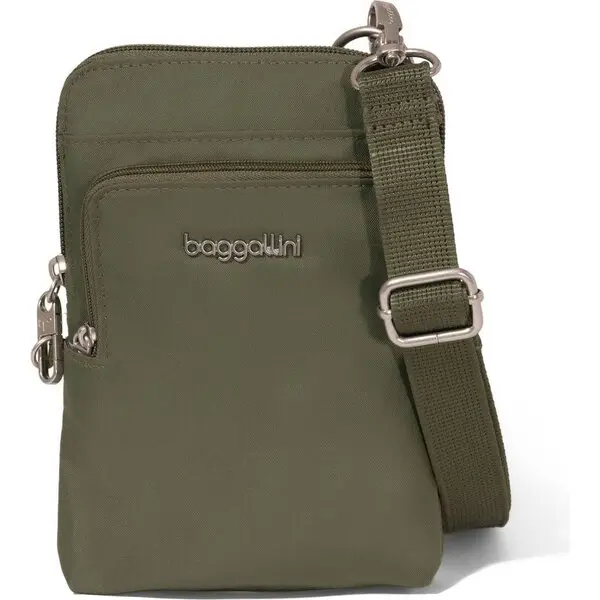 BAGGALLINI Securtex Anti-theft Activity Small Crossbody Bag - Thyme
