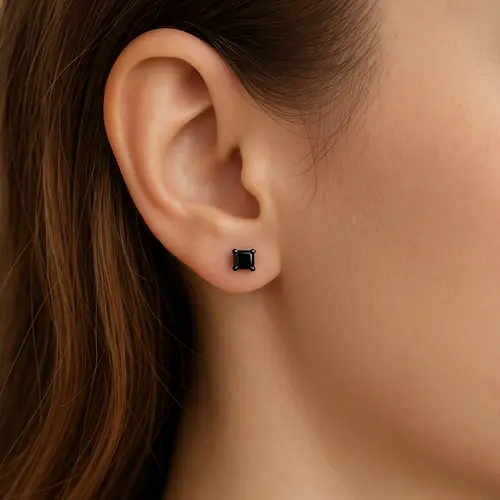DONATELLO GIAN Sterling Silver Stud Earrings