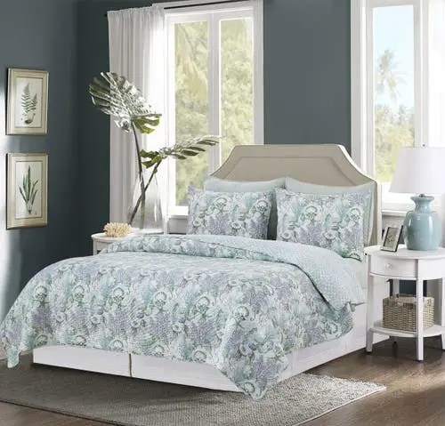 C&F HOME Shoreline Waters Bedding Quilt Set