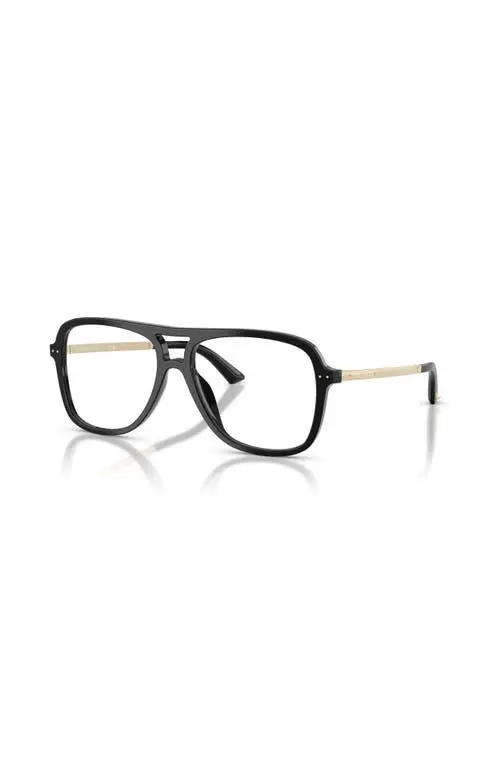 JIMMY CHOO 53mm Pilot Optical Glasses - Black
