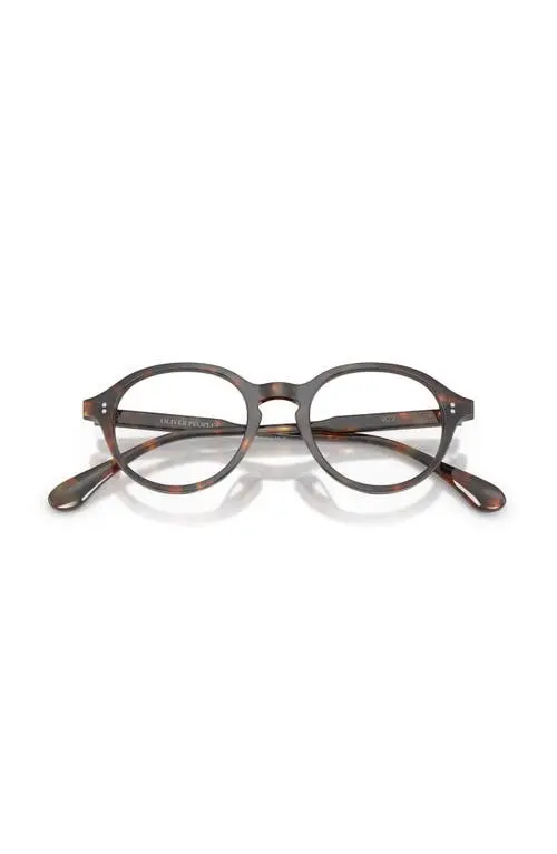 Oliver Spencer Phantos Optical Glasses - Brown