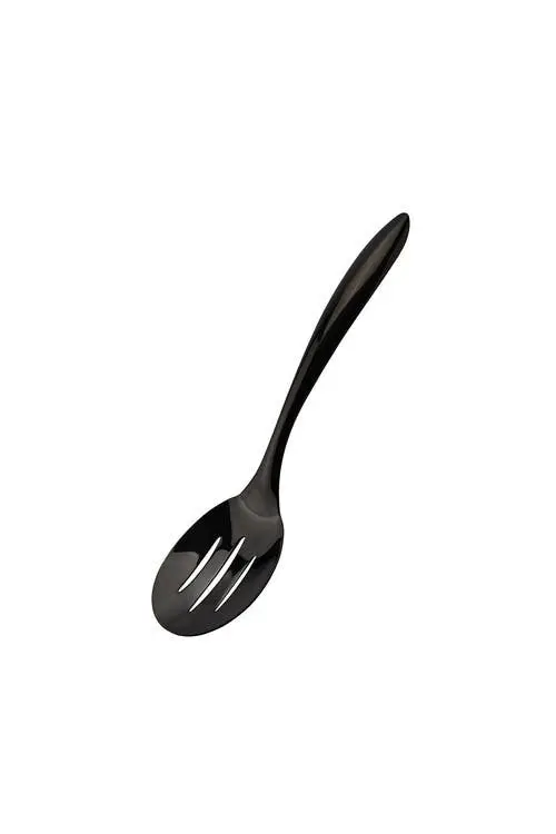 CUISIPRO Tempo Noir Mirror Finished Slotted Spoon