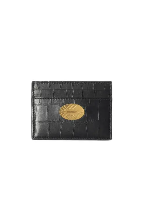 Burberry Cotswolds Card Case - Black