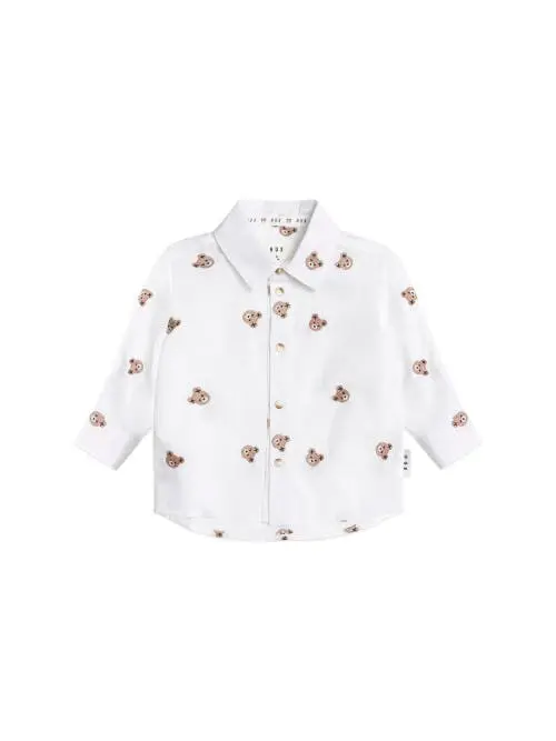 HUXBABY Longsleeve Huxbear Button Up