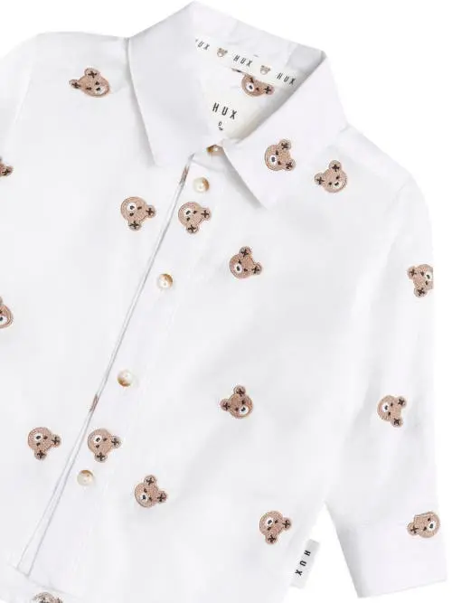 HUXBABY Longsleeve Huxbear Button Up