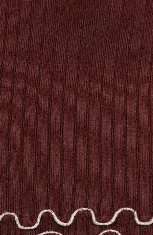 PETAL & PUP Jovan Long Sleeve Knit Mini Dress