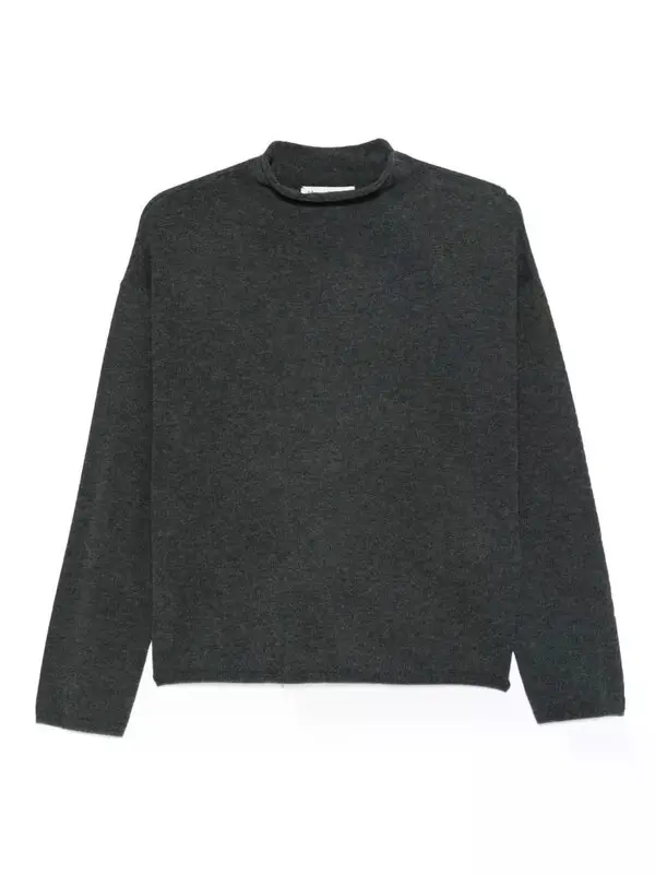 Marc O'polo Mock-neck Knitted Sweater - Grey