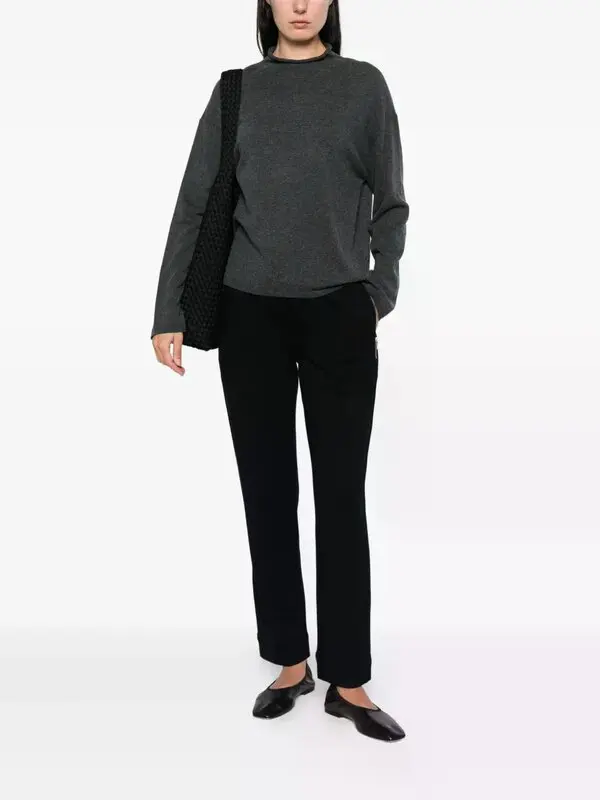 Marc O'polo Mock-neck Knitted Sweater - Grey