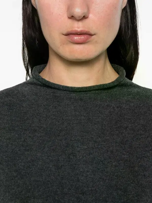 Marc O'polo Mock-neck Knitted Sweater - Grey