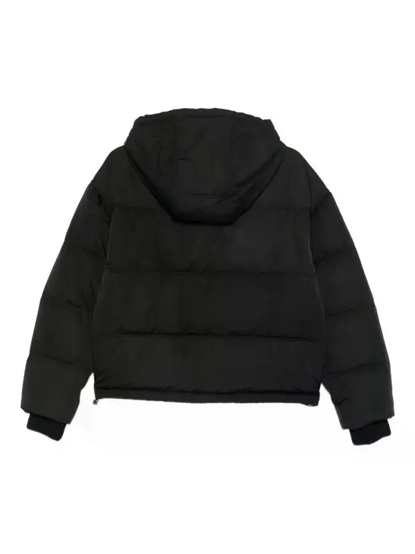 Iceberg Hooded Down Jacket - Black