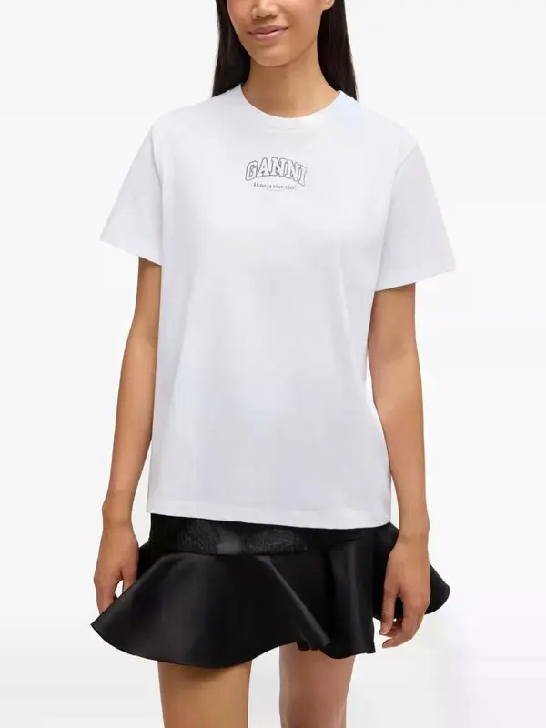 GANNI Logo T-shirt
