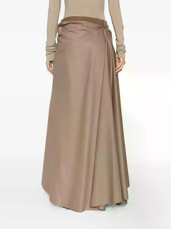 MARBELL Erin Draped Panel Trousers