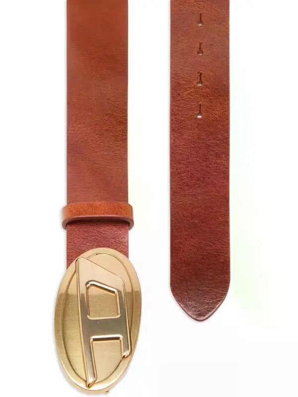 DIESEL® B-1dr 2.0 Logo-buckle Belt