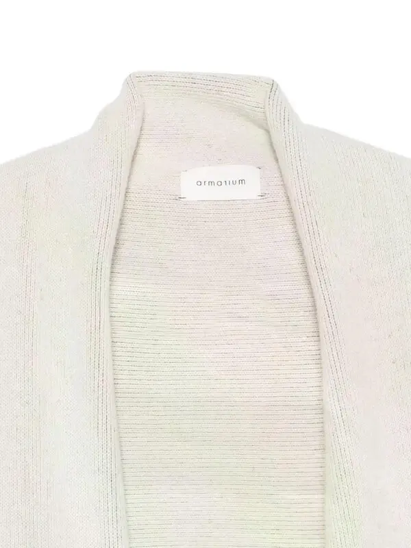 ARMARIUM Asymmetric Cardigan-coat - Brown