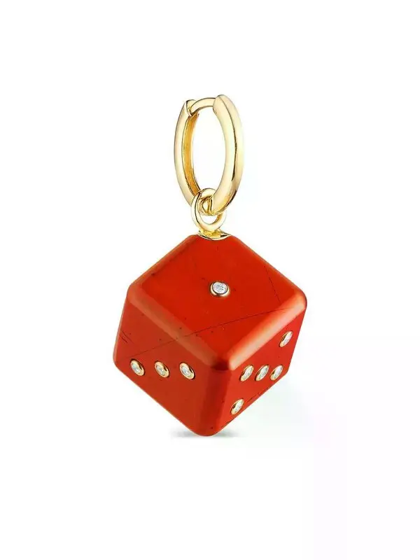MARIE LICHTENBERG 18k Yellow Dado Multi-stone Charm - Gold
