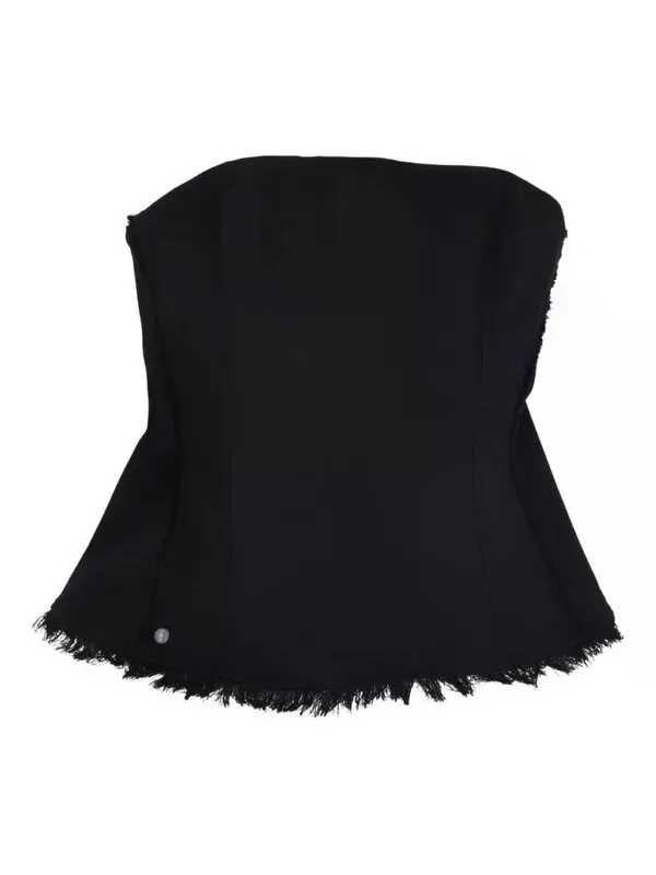 Simkhai Theodora Fringed Top