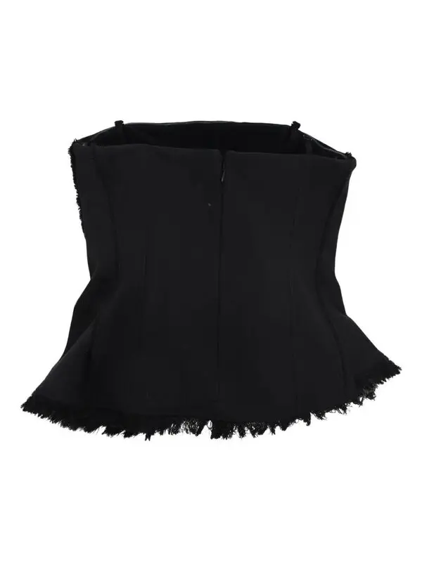Simkhai Theodora Fringed Top